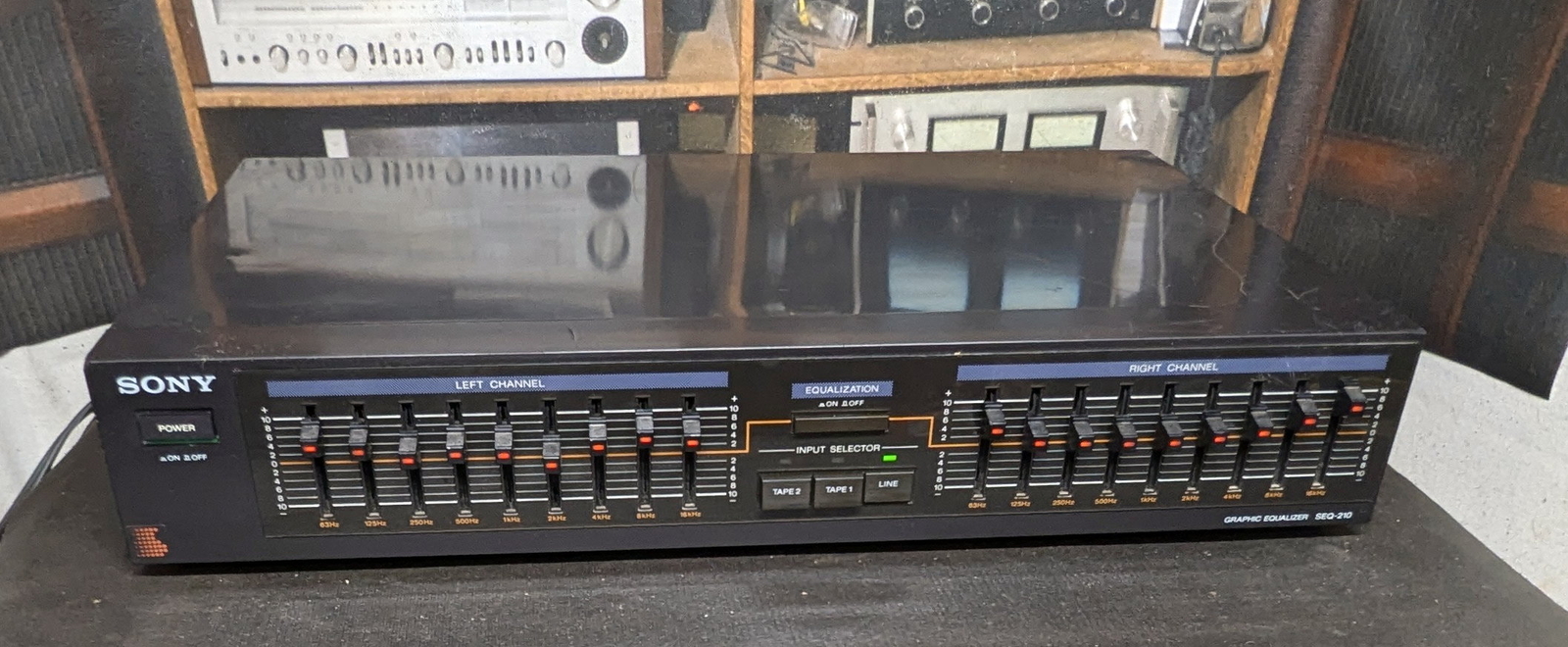 Sony Graphic Equalizer Model Seq-210 Tested Vintage for sale online | eBay