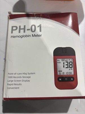 Hemoglobin Test Kits with 25 Hemoglobin Test Strips Hemoglobin Test ...