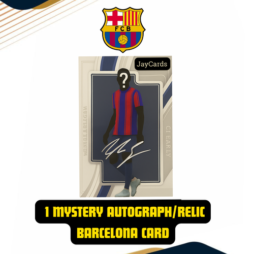 MYSTERY BARCELONA AUTOGRAPH/RELIC CARD (GUARANTEED) / READ DESCRIPTION ...