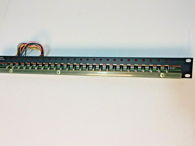 Bogen Switchbank Model Sba-225 25 Room Selector Switchboard Panel for ...