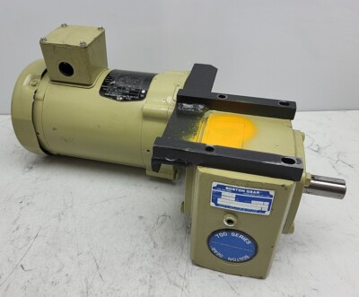 Baldor VM3542 3/4Hp Ac Motor 3Ph Boston Gear Reducer FWA718-300-B5-G ...