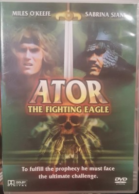 ATOR THE FIGHTING EAGLE RARE DVD MILES O'KEEFE SABRINA SIANI FANTASY ...