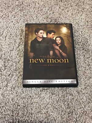 The Twilight Saga: New Moon DVD 2009 Kristen Stewart Robert Pattinson ...