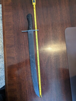 Confederate Short Sword with Wood Handle. 17-inch Blade | eBay