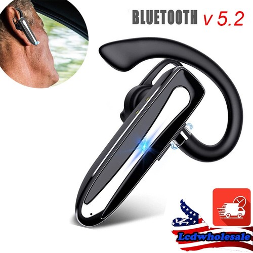 Wireless Bluetooth Earpiece Earphone In-Ear Single Earphones Handsfree ...