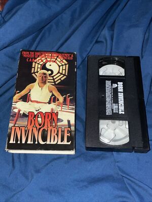 BORN INVINCIBLE Carter Wong, Lo Lieh, Jack Long 1998 ARENA NR VHS TAPE ...