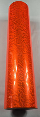 Fluorescent Orange Leaf Sign Vinyl Plotter Cutter 24" x 10 ft | eBay