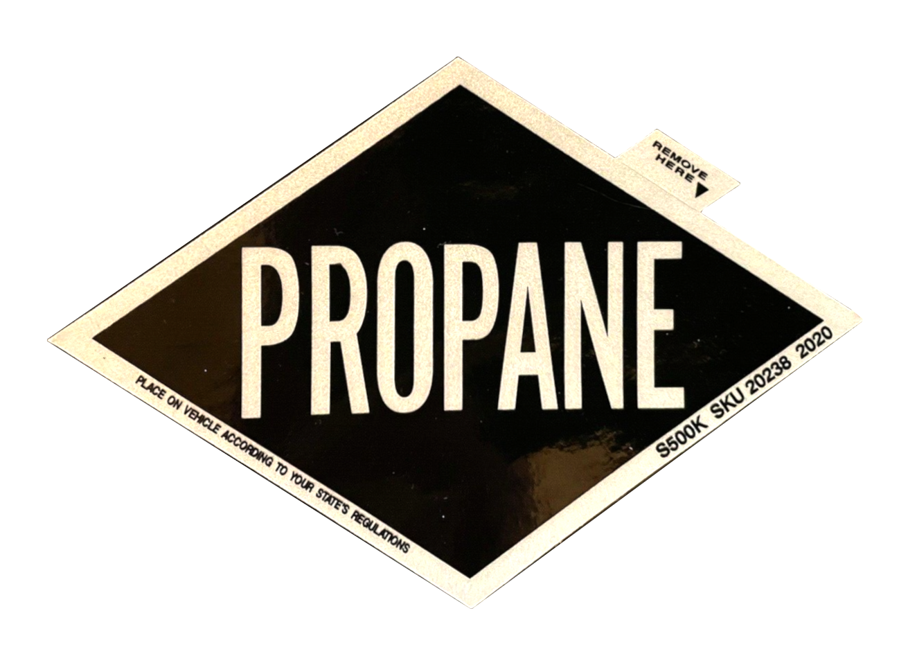 Propane Decal Label Sticker Emblem Safety Safe Warning Impco Lpg Rv ...