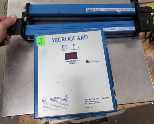 Pinnacle Microguard Controller & MG-12-0F-AU Emitter & Receiver Light ...
