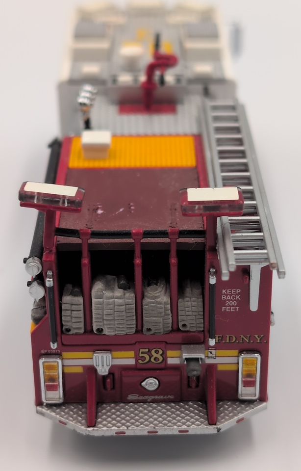 Code 3 Collectibles FDNY New York Fire Dept Seagrave Pumper Engine 58 ...