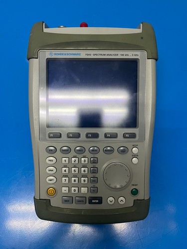 R&S FSH3: Spectrum Analyzer, 100kHz-3GHz (101826) | eBay