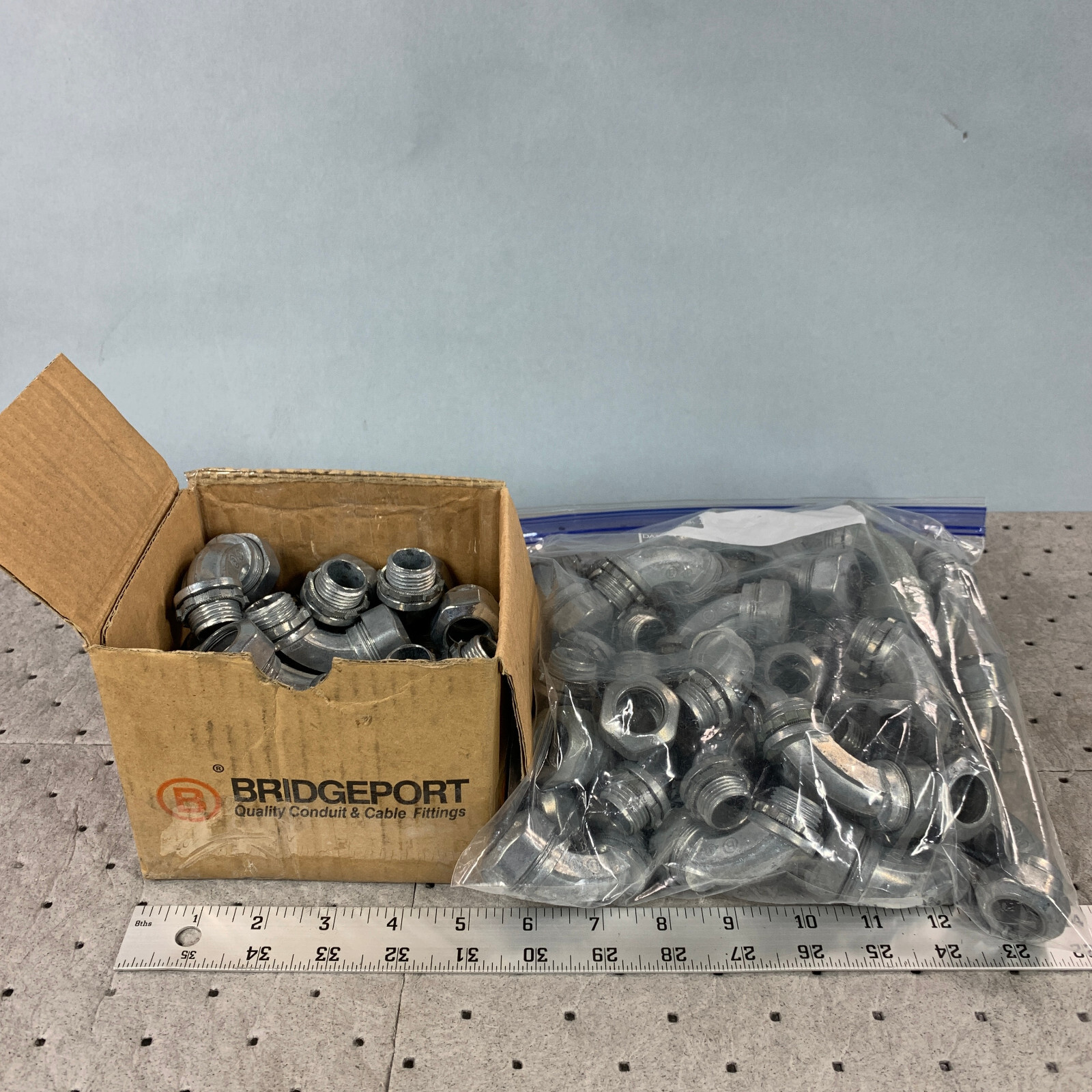 Bridgeport 270-DC2 1/2" 90 Degree Compression Coupling Connector - Qty ...