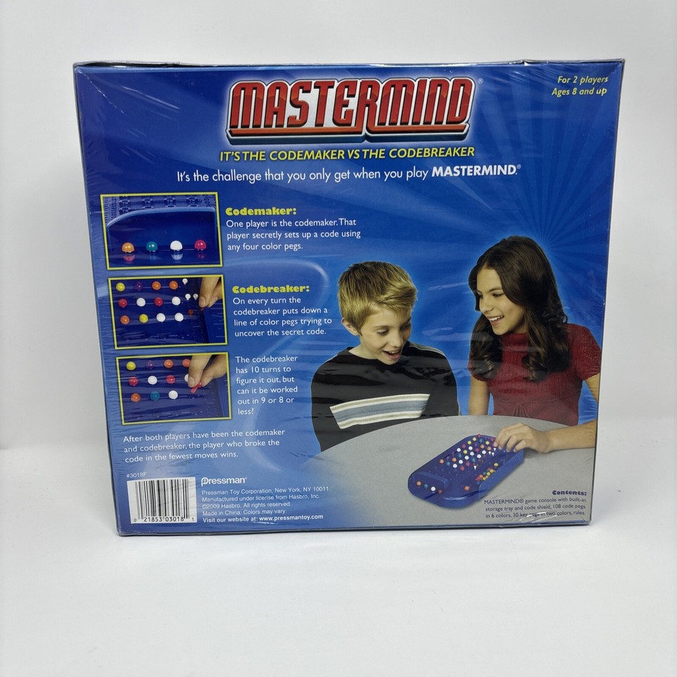 Mastermind Board Game - Codemaker vs Codebreaker - 2009 - New Sealed | eBay