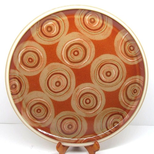Denby Fire Chilli Swirl 13" Chop Plate Serving Platter | eBay