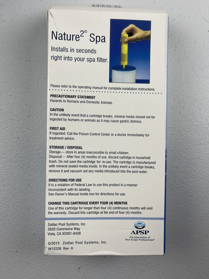 Zodiac Nature2 Spa Mineral Purifier - W20750 | eBay