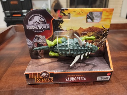 Jurassic World Toys Dino Escape Fierce Force Sauropelta Dinosaur Mattel ...