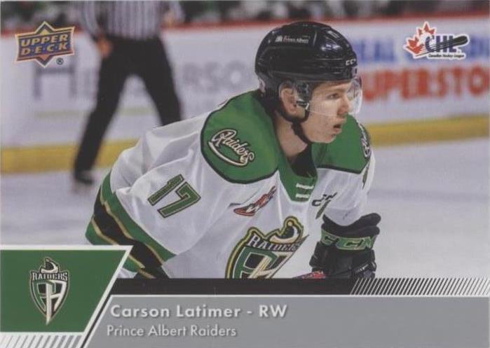 2022-23 Upper Deck CHL - Carson Latimer #258 (RC) for sale online | eBay