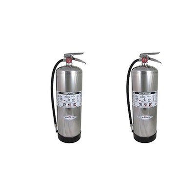 2,Pack Water Fire Extinguishers, Class A Rated, 2.5 Gallon Capacity ...
