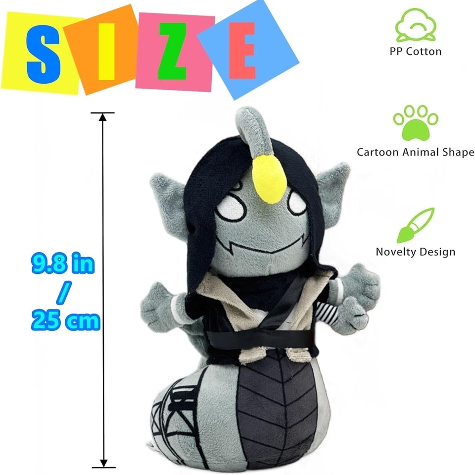 Pressure Sebastian Solace Plush Toy, 9.8 in Soft Stuffed Animal Cartoon ...