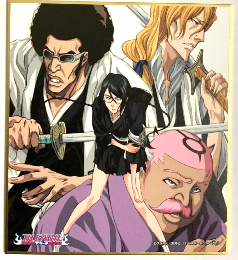 Bleach Autograph Shikishi Risa Yadomaru Rabu Aikawa 13 Court Squads ...