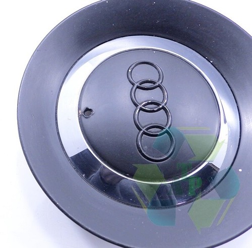 02-05 Audi A4 Quattro Center Cap Wheel Rim Hubcap BLACK OEM P/N ...