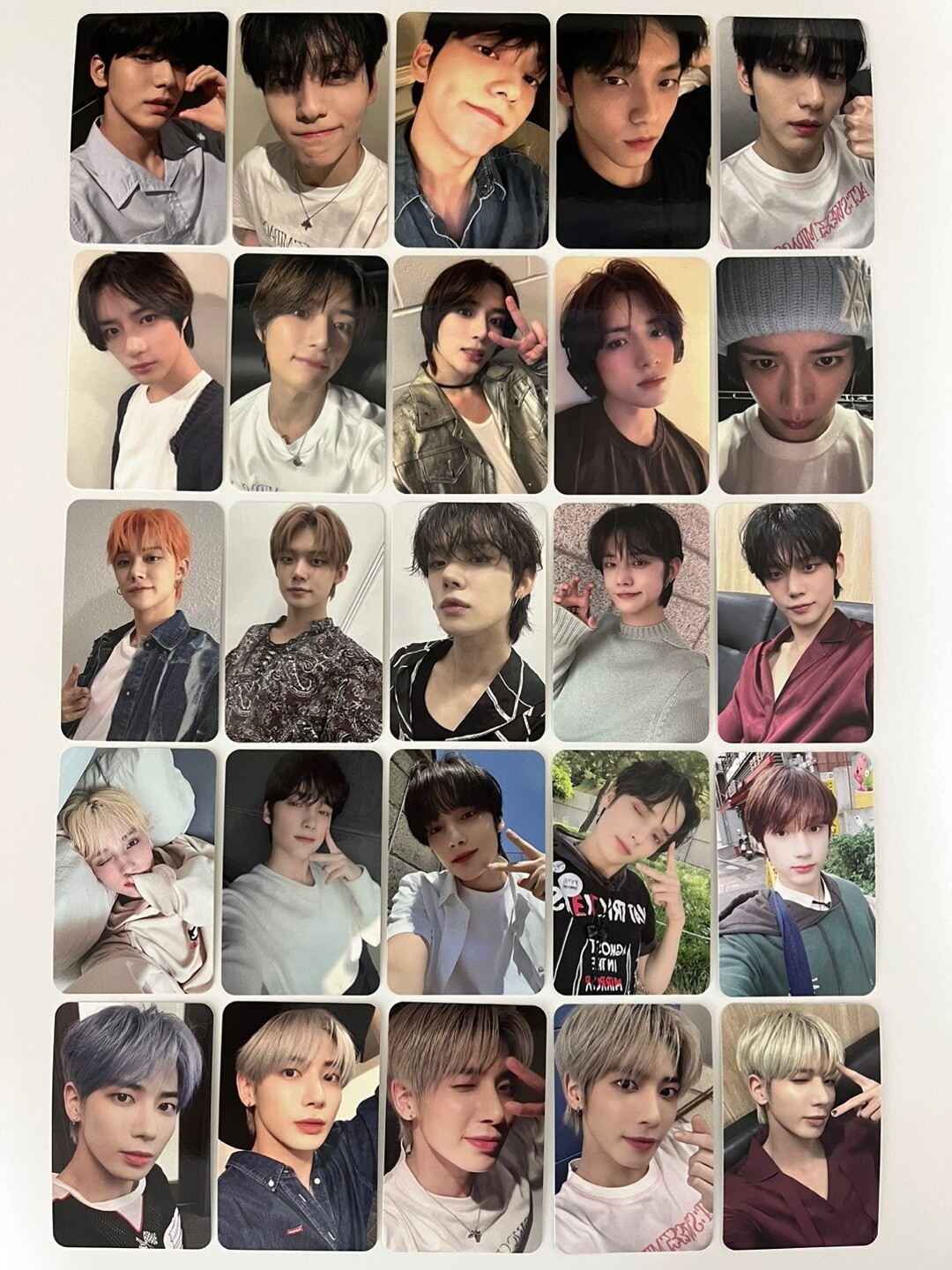 Tomorrow X Together TXT Freefall Photocards Yeonjun Soobin Beomgyu ...