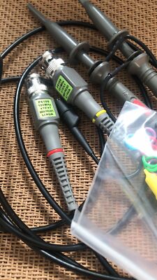 1-Piece Oscilloscope 100MHz x1 x10 BNC Clip Probes Oscope BNC & clip ...
