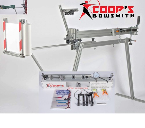 SUPER KIT- bowsmith pro,spine tester,2 level sets,bow hooks,Modern ...