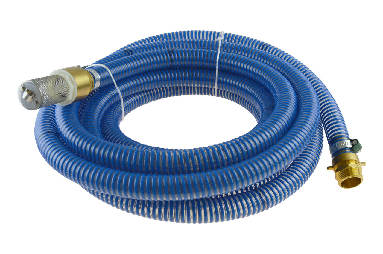 (4,14€/m) 7m Ansauggarnitur 1" Saugschlauch Spiralschlauch | eBay.de