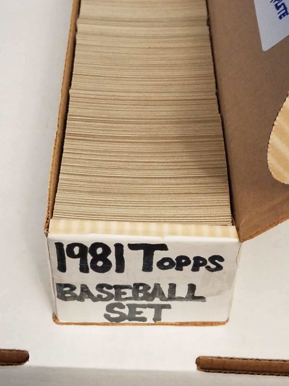 1981 Topps Baseball Complete Card Set 1-726 Tim Raines Harold Baines ...