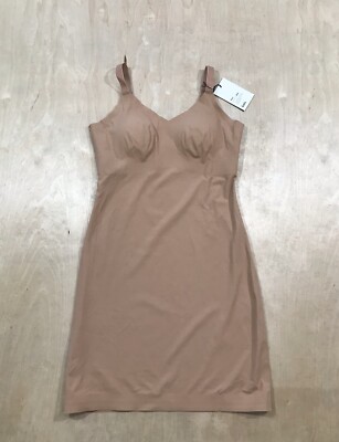 KNIX Women's LuxeLift Slip Dress Size S Nude 3 Removable Cups NWT | eBay
