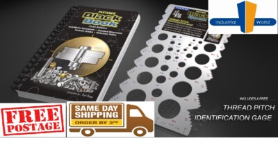 Fastener Black Book 1ST Ed Patt Rapp - Laminated Grease Proof Fasteners ...