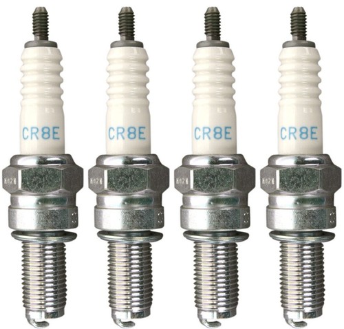 4x Spark Plugs CR8E Kawasaki Ninja ZX10R ZX6 ZX7 ZX14 Z1000 Suzuki ...