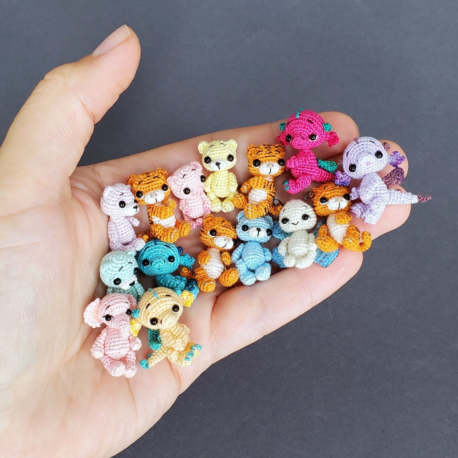 Custom Tiny micro Animal Figurine. Dollhouse miniature. Doll pet ...