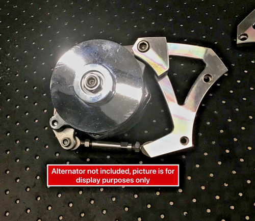 March Performance Custom Series Billet Aluminum Alternator Bracket ...