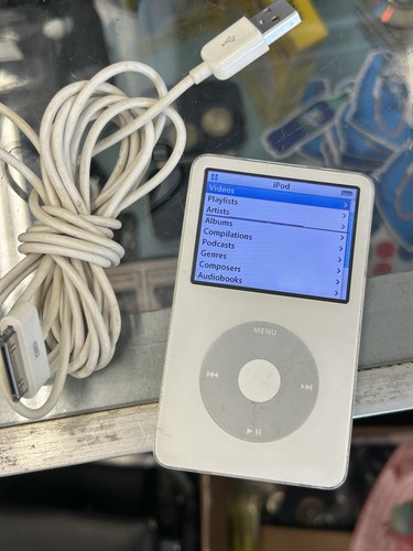 Apple iPod Classic 5th Gen White 80GB A1136 MA448LL | eBay