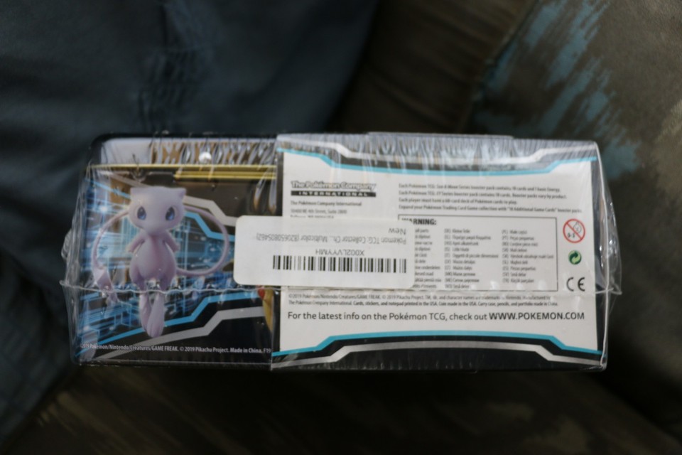 Fall 2019 Pokemon Armored Mewtwo Collectors Chest Lunch Box Factory ...
