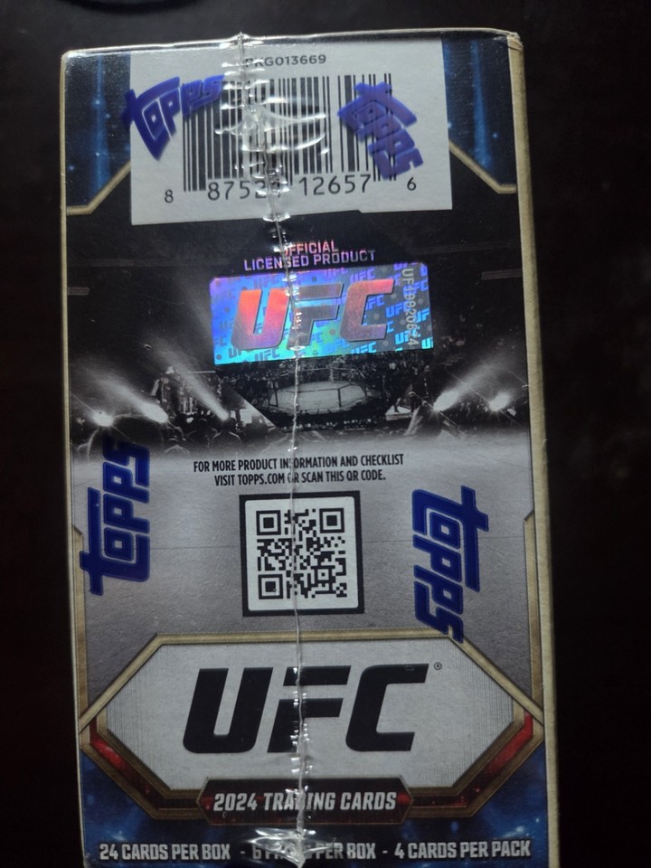 2024 Topps Chrome UFC Trading Cards Factory Sealed Blaster Box | eBay