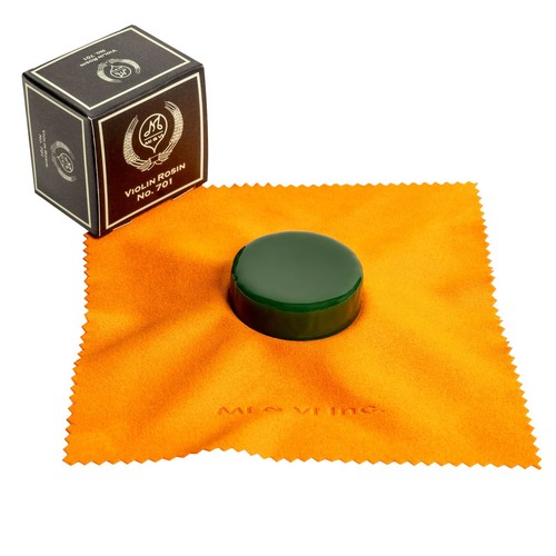 Jade Green Bow Rosin - EnHanced Grip Formula Pad - Violin, Viola, Cello ...