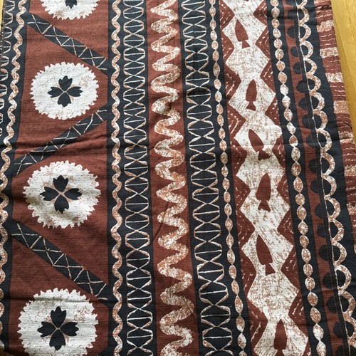 Lanakila Crafts Hawaiian Tapa Print Tiki 100% Cotton Tablecloth Large ...