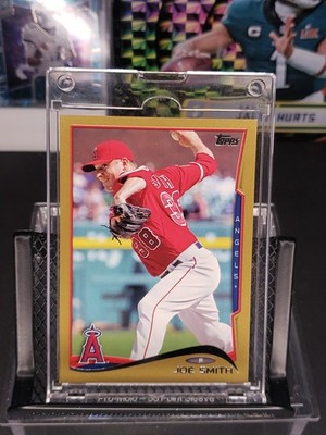 2014 Topps Update Gold Joe Smith #US-157 Los Angeles Angels #/2014 | eBay