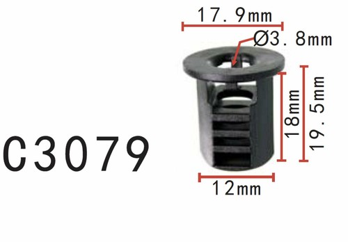 20pcs Fit TOYOTA Interior-Kick Panel Trim Retainer 9046705145 ...