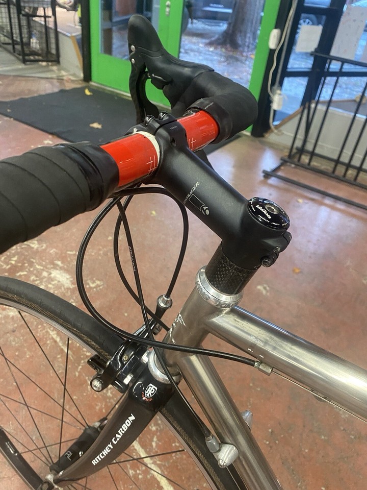 Merlin Titanium Road Bicycle Campagnolo 54/55cm | eBay