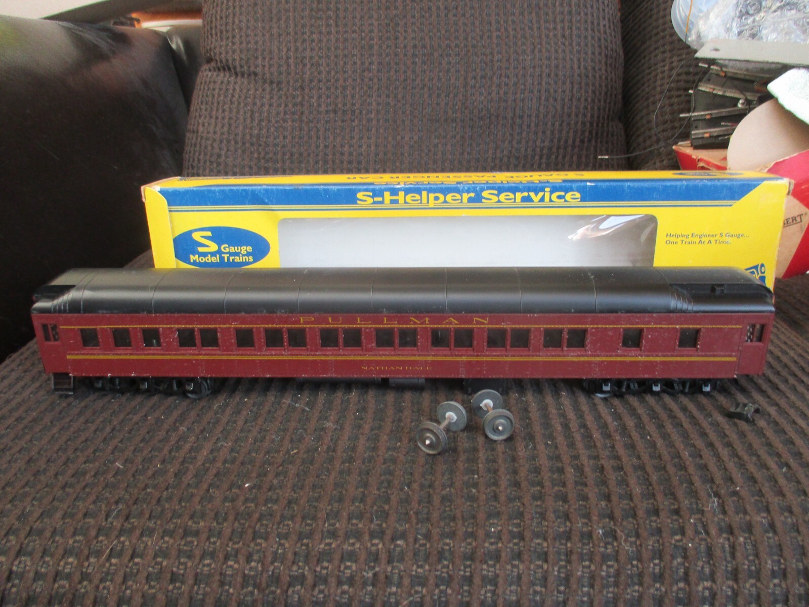 Amer Models PRR 80' Heavyweight Pullman Nathan Hale (10/17/24 #1 ...