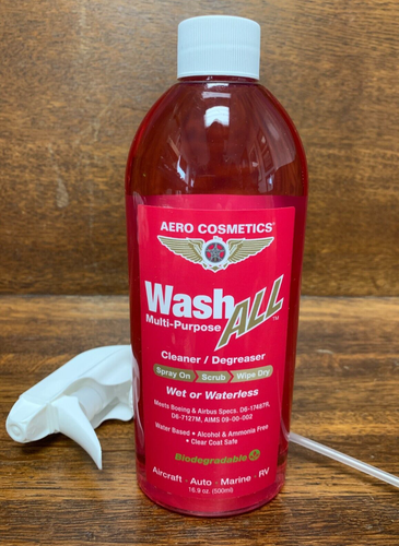 Aero Cosmetics Wash All, Wet or Dry Cleaner/Degreaser for Car or RV ...