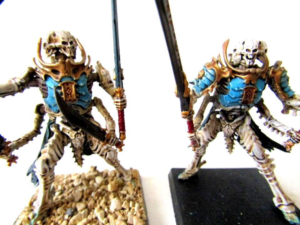 A2 WARHAMMER AOS OSSIARCH BONEREAPERS ARMY - NECROPOLIS STALKERS X 3 | eBay