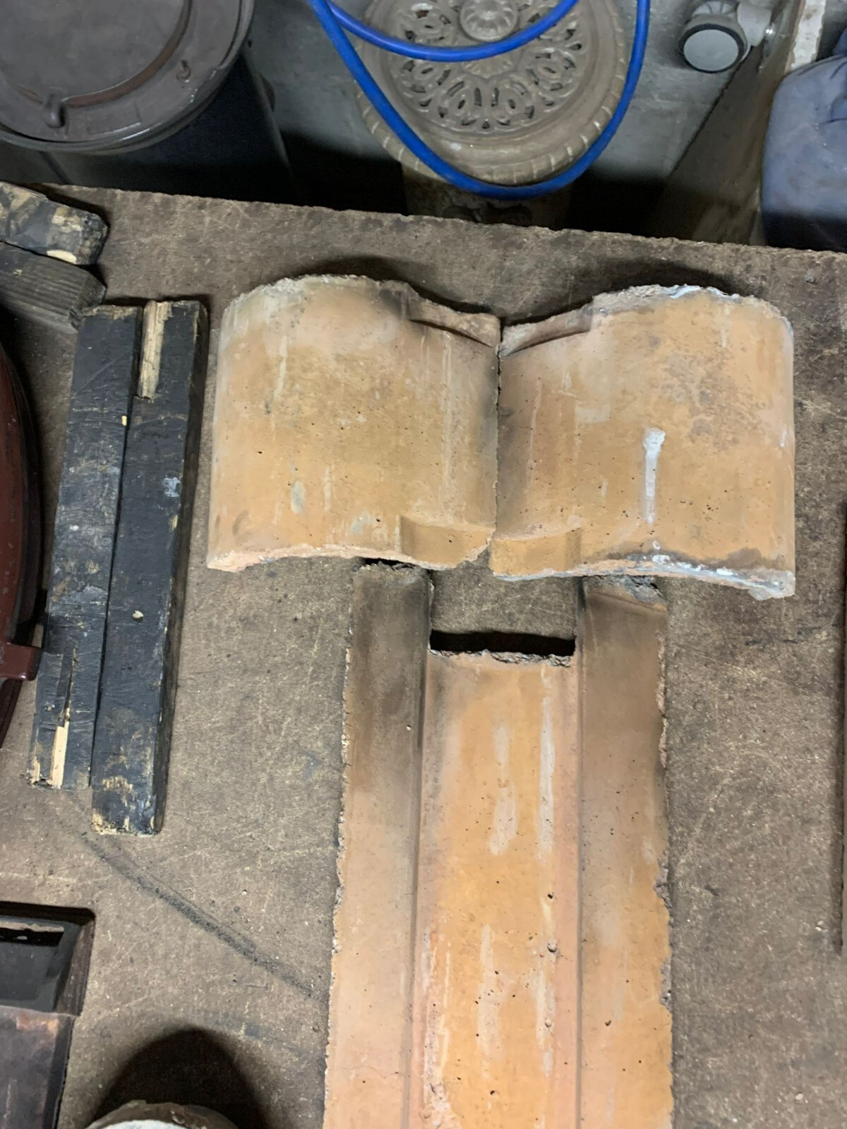 Poêle Godin 3727 ovale Noir/emmaillé brun sortie 125mm 6.5Kw buches ...