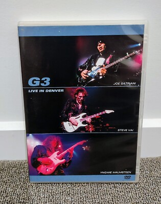 G3 - Live In Denver (DVD, 2003) Free Postage | eBay Australia