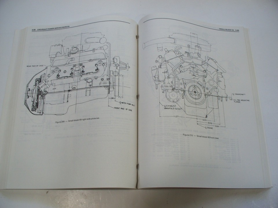 NOS CHEVROLET Power Book #6 Edition The true Bible on GM Performance ...