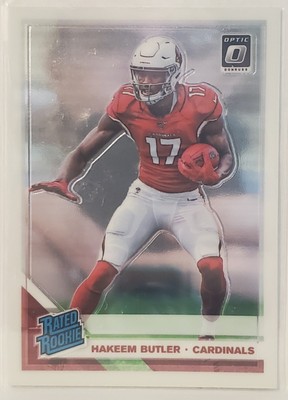 2019 Donruss Optic #166 Hakeem Butler RR RC Arizona Cardinals | eBay